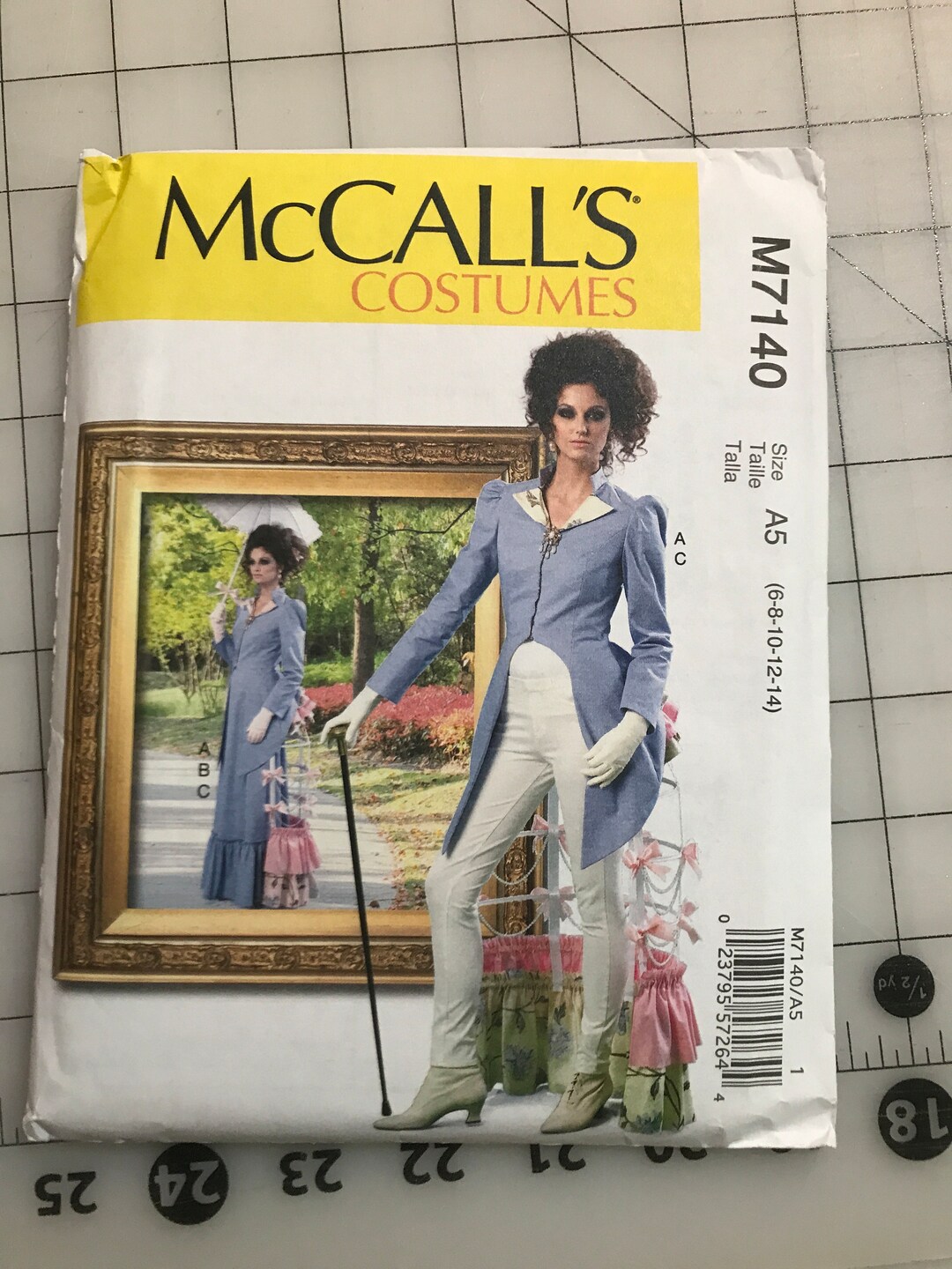 Mccall’s 7140 Riding Dress Cosplay Fantasy LARP Costume Pattern UNCUT ...