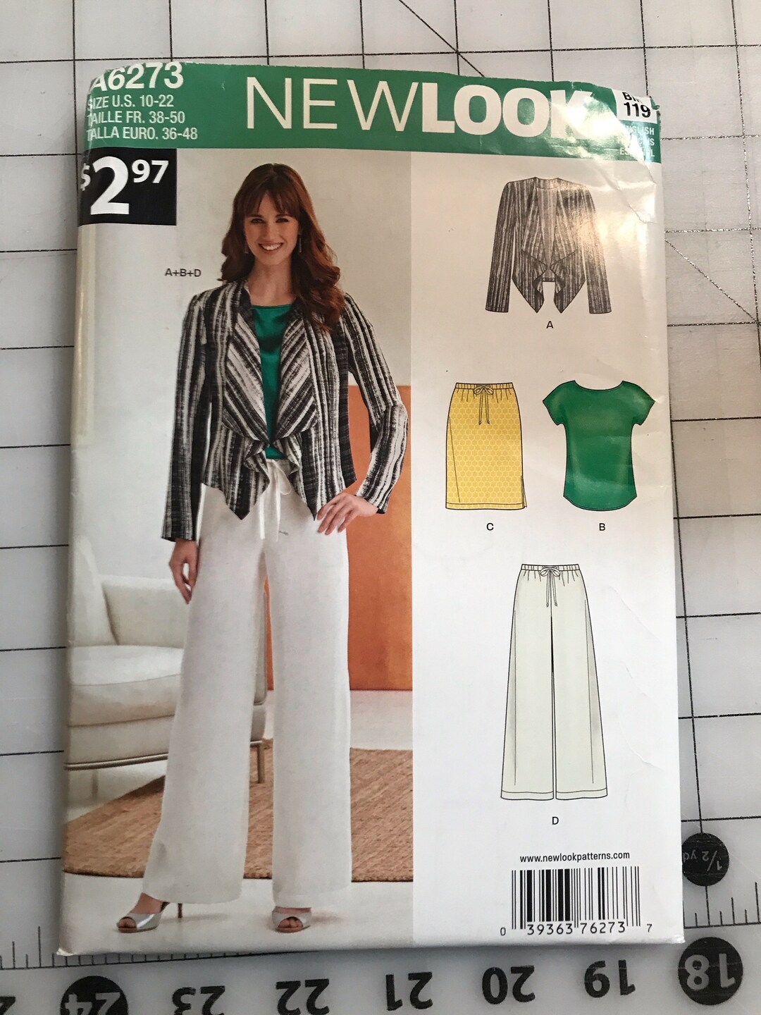 New Look 6273 Suit Pattern Uncut Project Runway Pattern - Etsy
