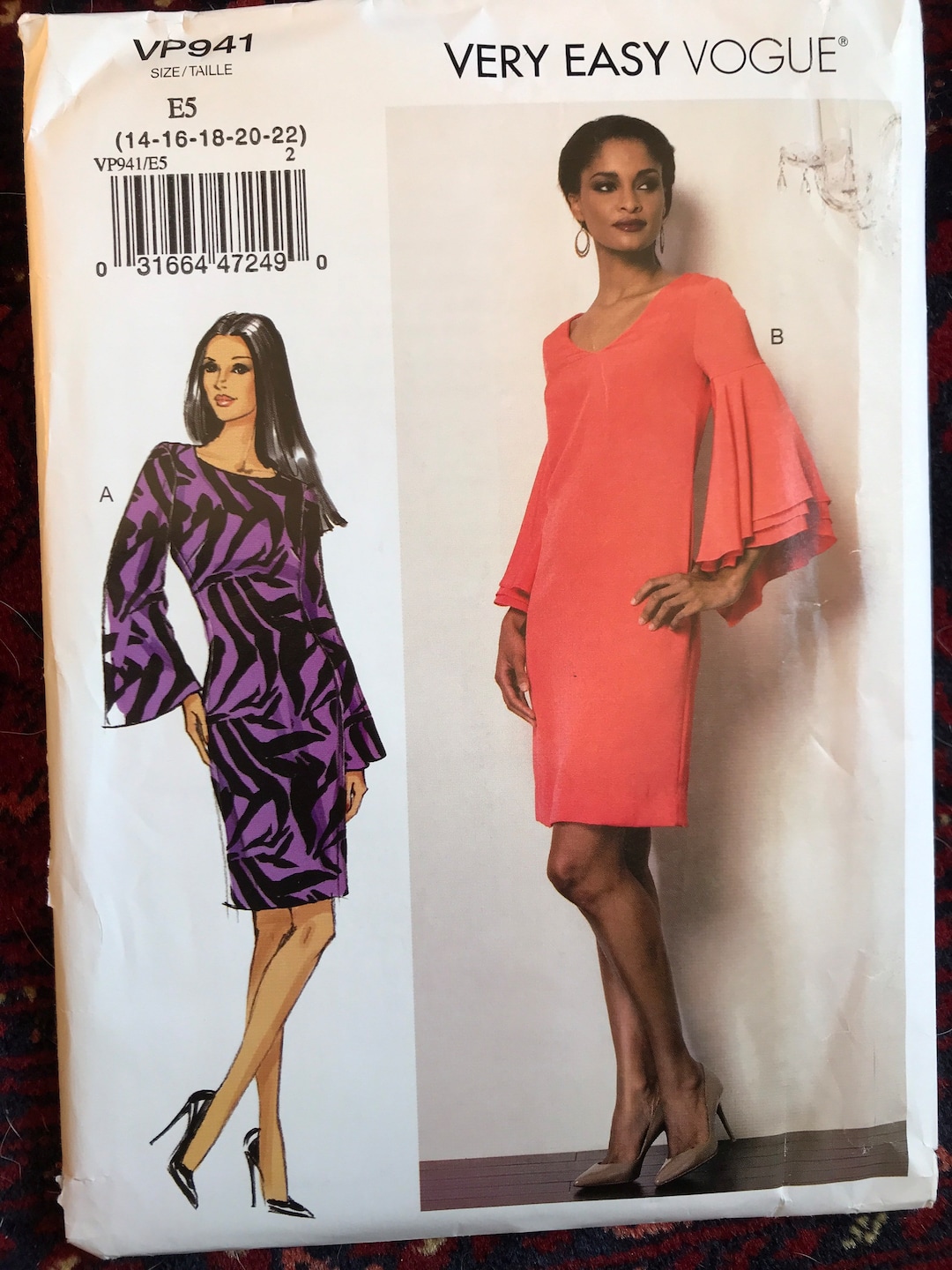Vogue VP941 Very Easy Vogue Petite Uncut Pattern - Etsy