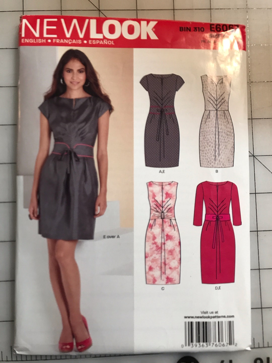 New Look 6067 Dress Pattern Uncut - Etsy