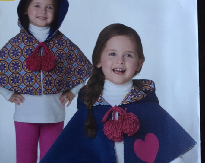 Simplicity 8006 Little GIRL CAPE Pattern - Uncut - Etsy