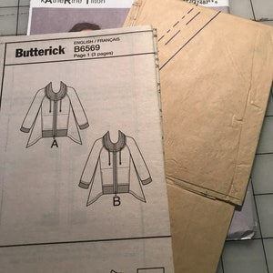 Butterick 6569 Katherine Tilton Jacket Pattern UNCUT - Etsy