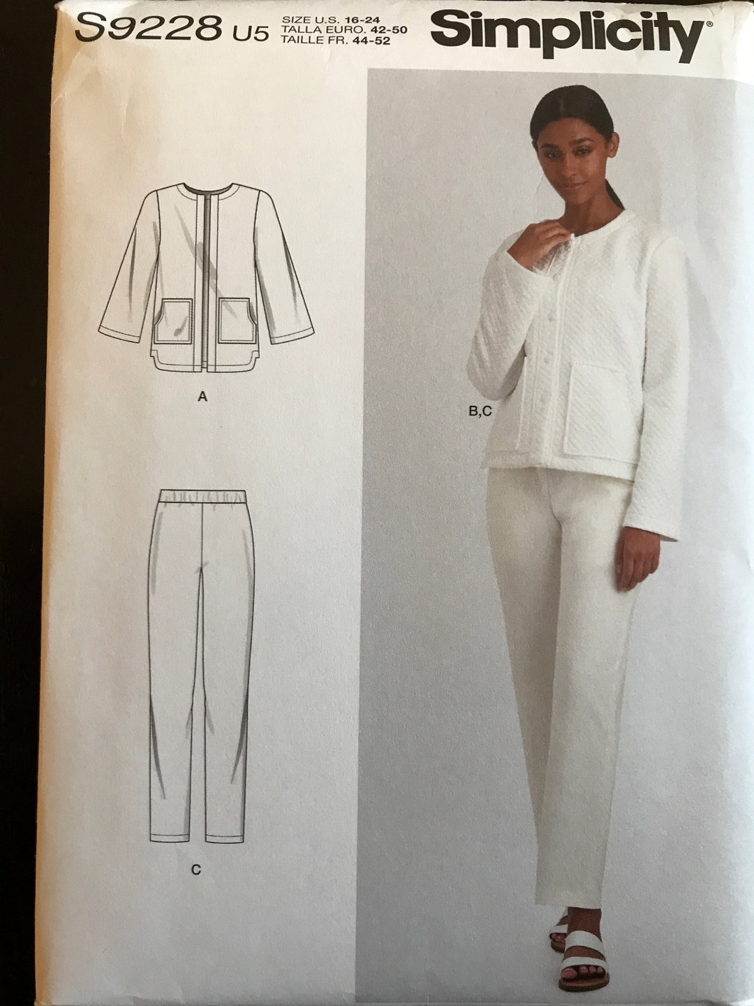 Simplicity 9228 Womens Suit Pattern Uncut - Etsy