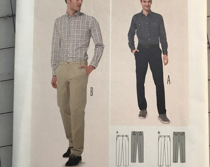 Burda 6873 Mens Slacks Pattern Uncut - Etsy