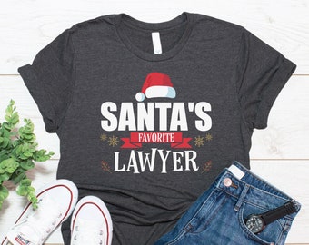 Christmas Lawyer Shirt | Etsy
