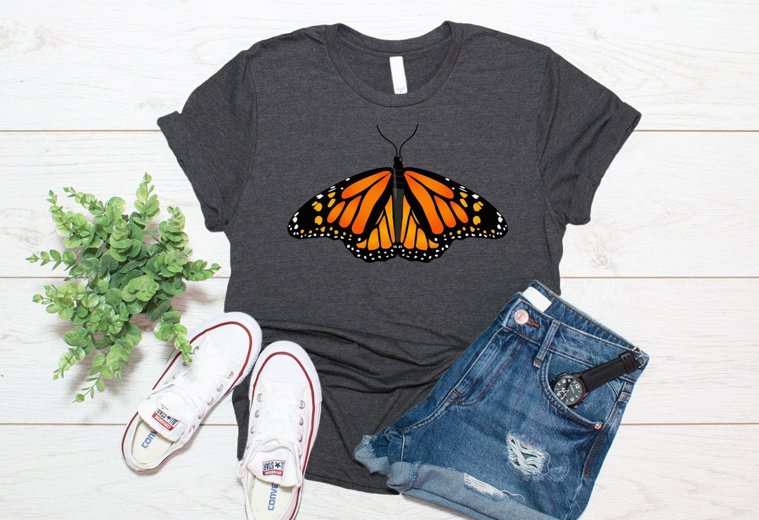 Monarch Butterfly Shirt, Monarch Butterfly Gift - Etsy