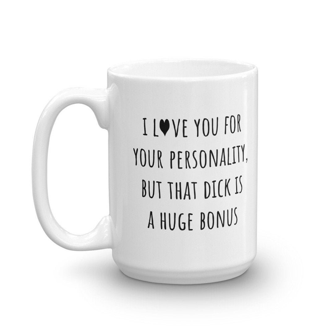 I Love You for Your Personality Mug / Couple Gift / Husband Gift ...