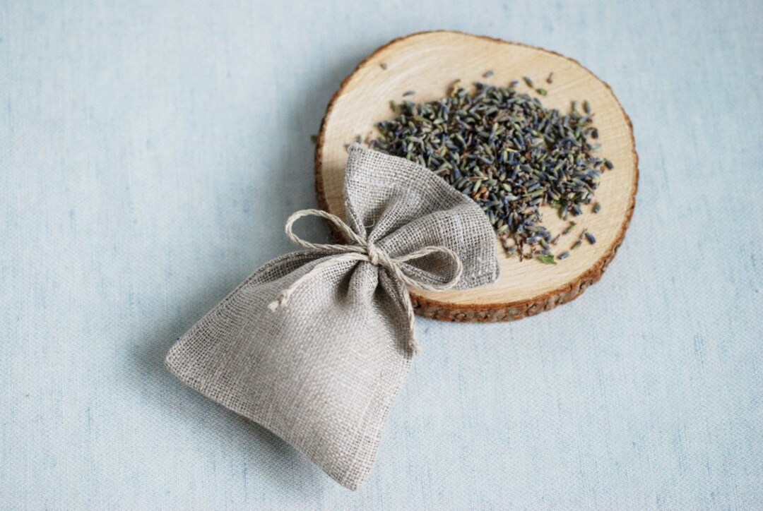 French Lavender Sachet: Linen Favor Bag, 2025 Harvest - Etsy