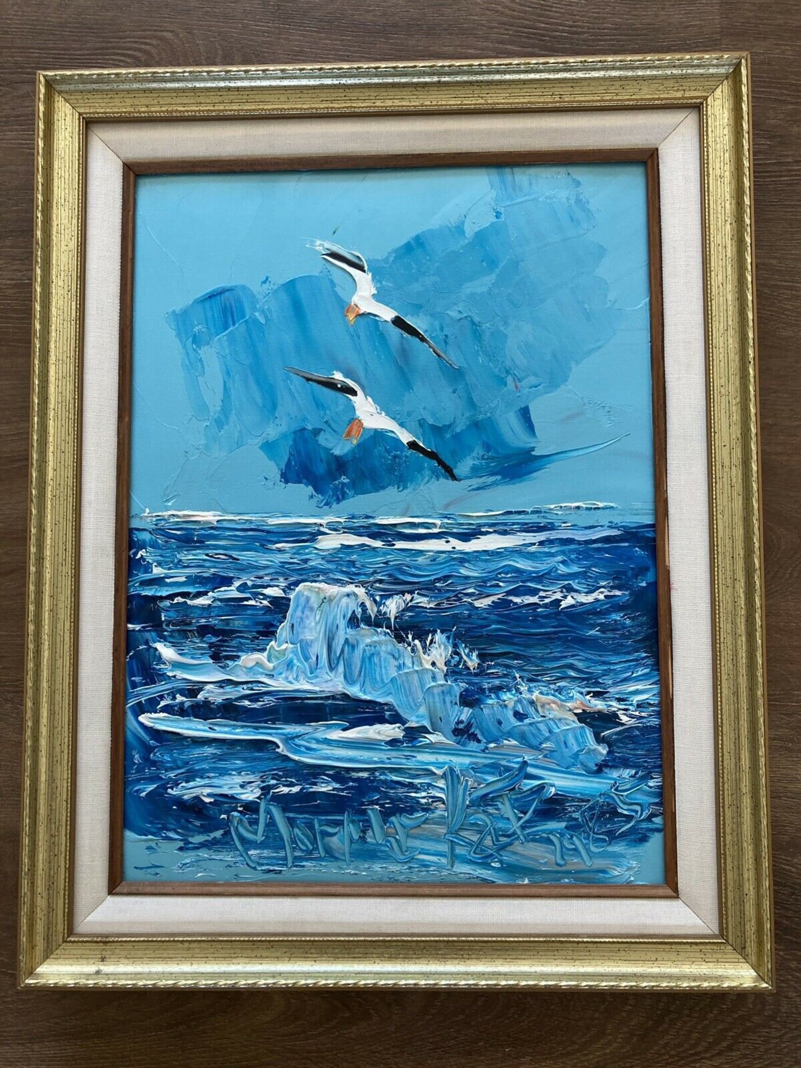 VTG MORRIS KATZ Original Oil on Board Listed Artist | Etsy