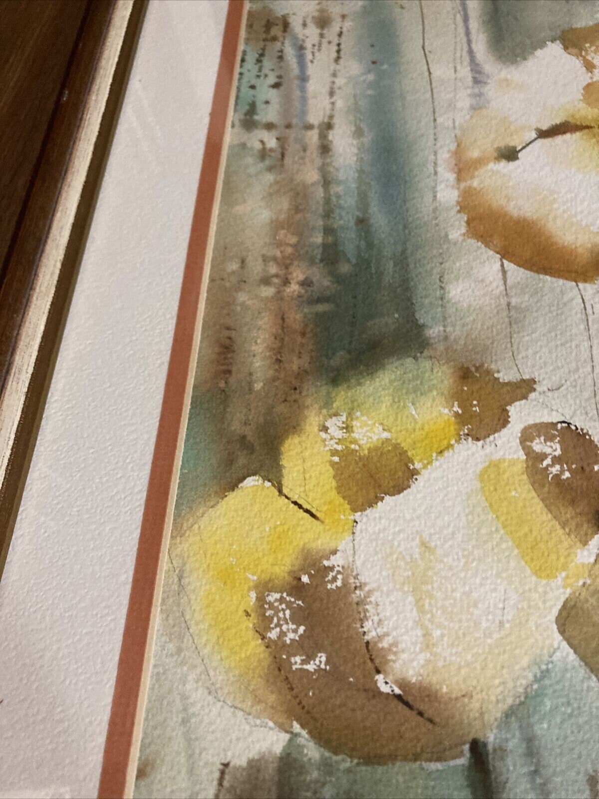 AILEEN Berg-original Mid Century Watercolor PNTG Beautiful Abstract ...