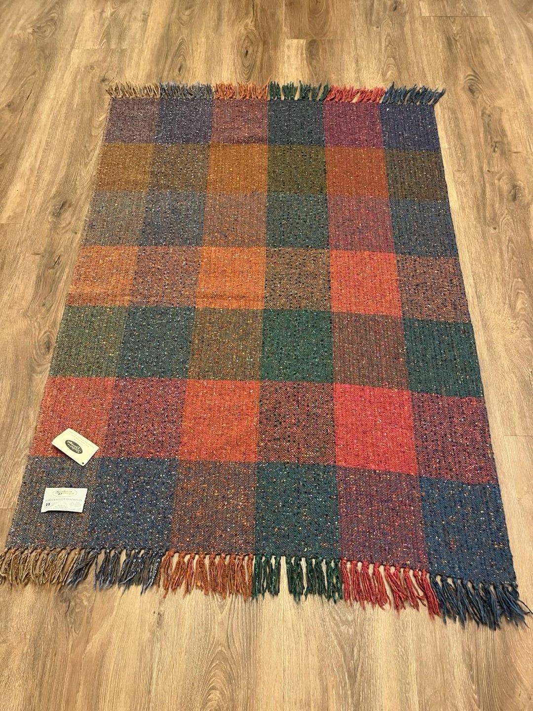 STUDIO DONEGAL Throw Blanket-plaid 60" X 40" New Wool - With Tags Made ...