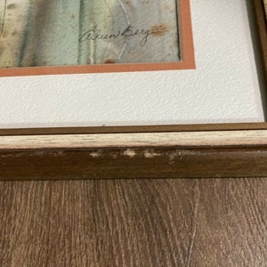 AILEEN Berg-original Mid Century Watercolor PNTG Beautiful Abstract ...