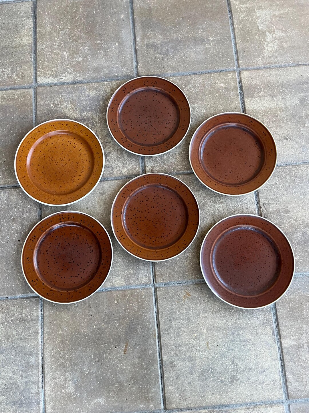 1960s Gustavsberg by Stig Lindberg (6) COG Plates SWEDEN 9.5" - Etsy