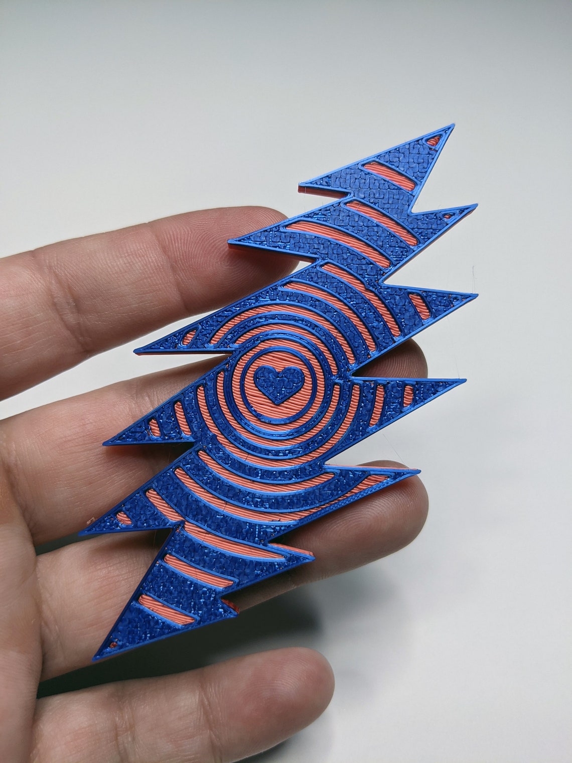 13 Point Bolt Magnet Heart Center Multiple Colors - Etsy