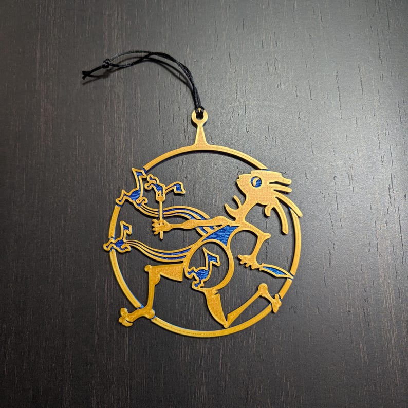 Note Eater Hanging Ornament: Widespread Panic Fan Art - Etsy