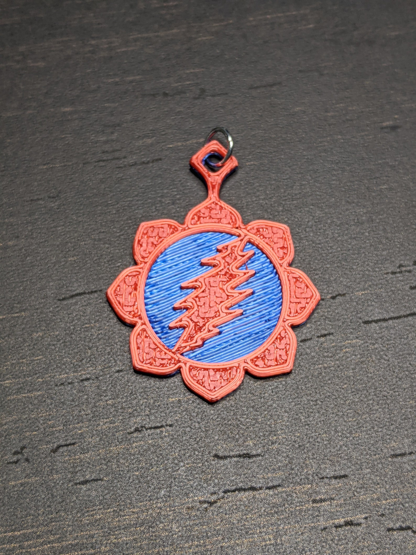 13 Point Bolt Charm Charm Bolt 13 Point Bolt Grateful | Etsy