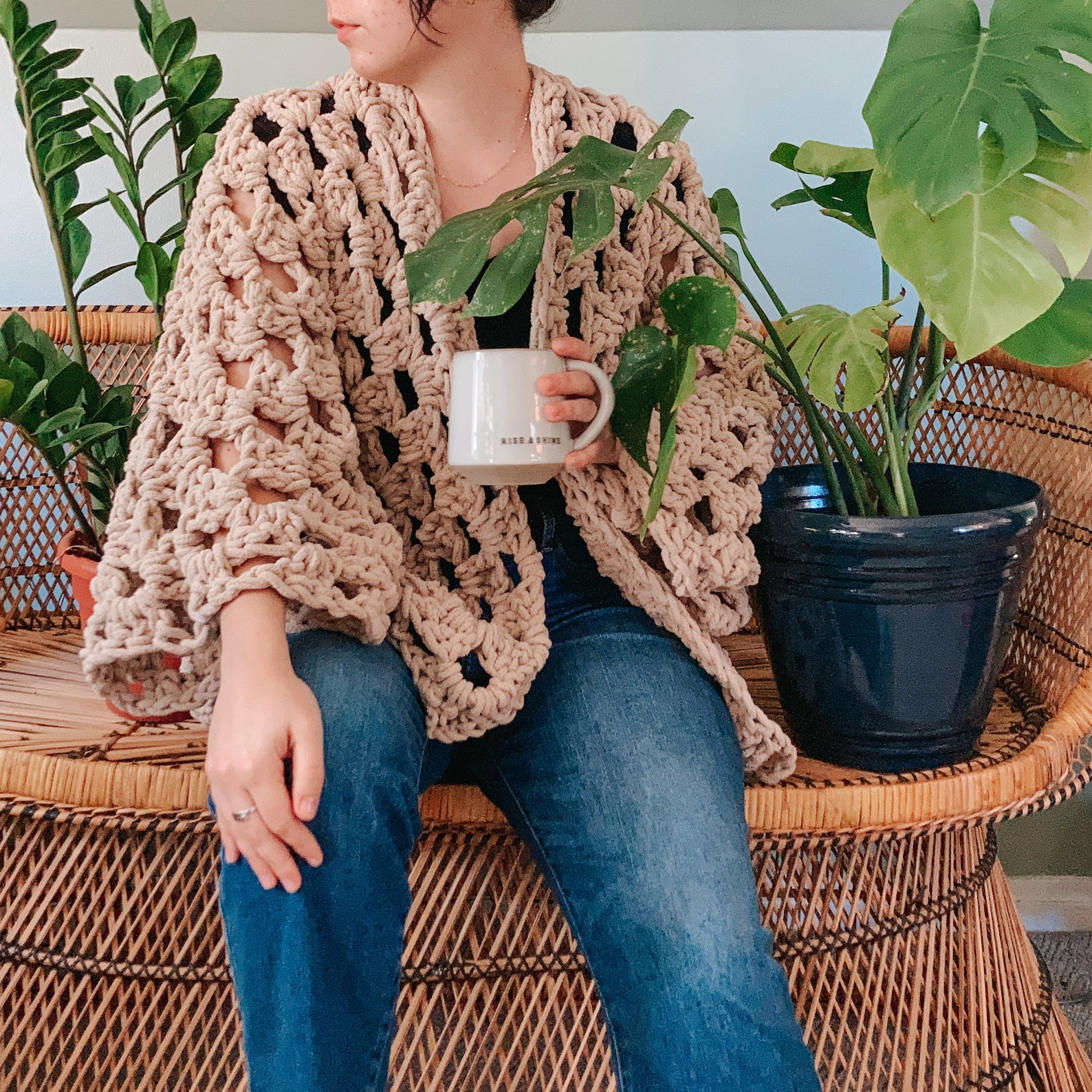 Dotty Cardigan Pattern Crochet Cardigan Pattern Vintage - Etsy