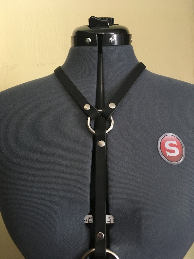 Custom Handmade Torso and Neck Harness Bdsm Elegant Body Harness ...