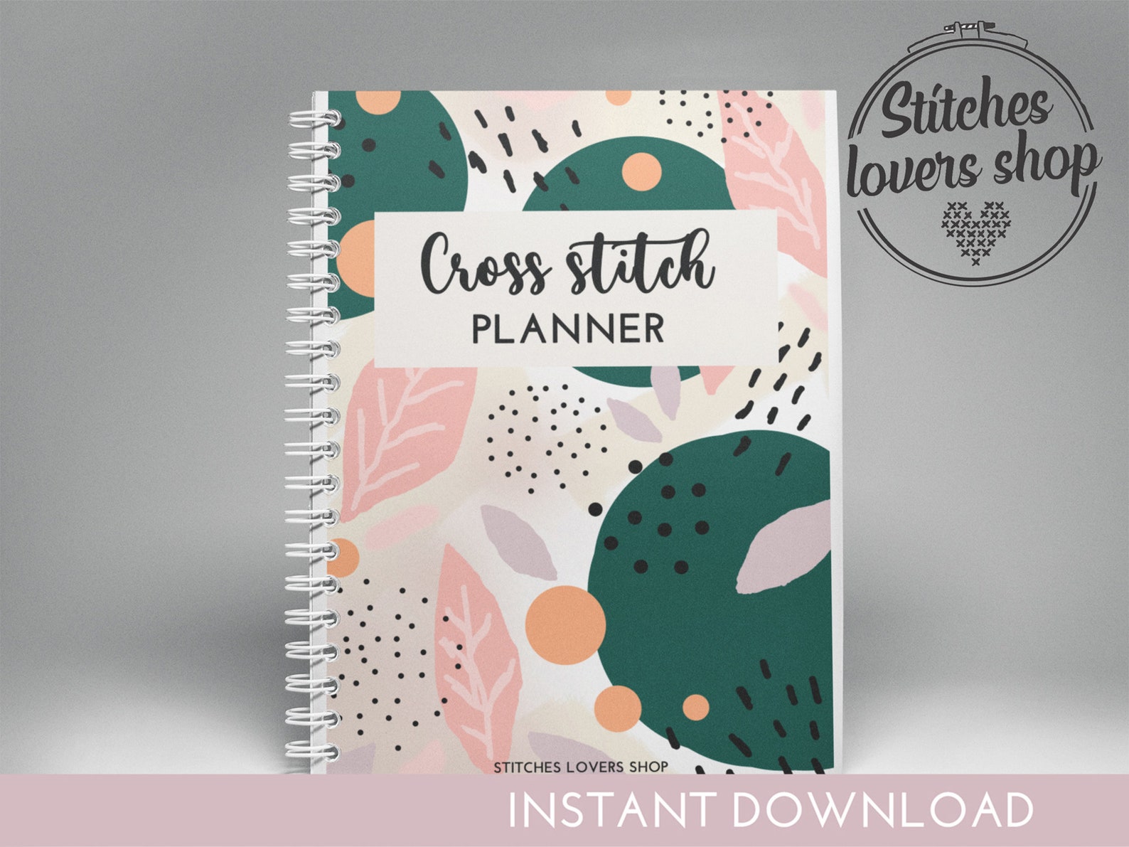 PRINTABLE Cross Stitch Planner PDF Instant Download Cross - Etsy