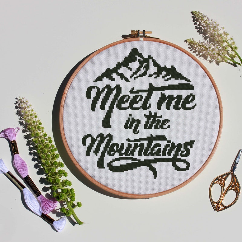 Mountain Calligraphy - Etsy