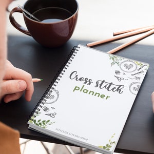 PRINTABLE Cross Stitch Planner PDF Instant Download Cross Stitch ...