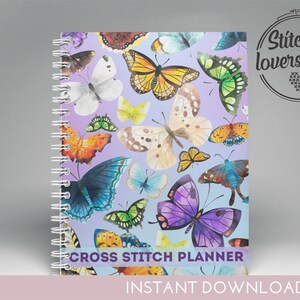 PRINTABLE Cross Stitch Planner PDF Instant Download Cross Stitch ...