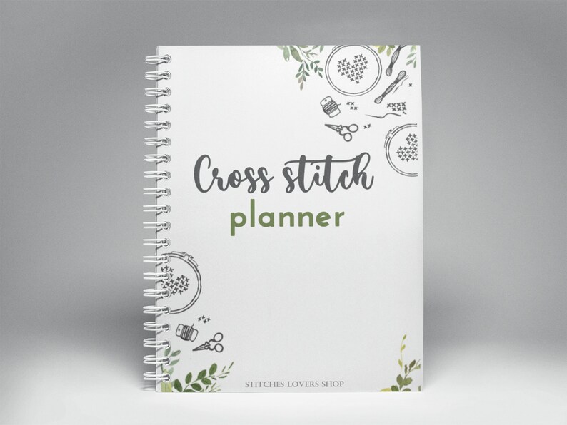 PRINTABLE Cross Stitch Planner PDF Instant Download Cross - Etsy