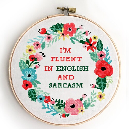 Star Cross Stitch Pattern Flower Theme Design Universe Theme | Etsy