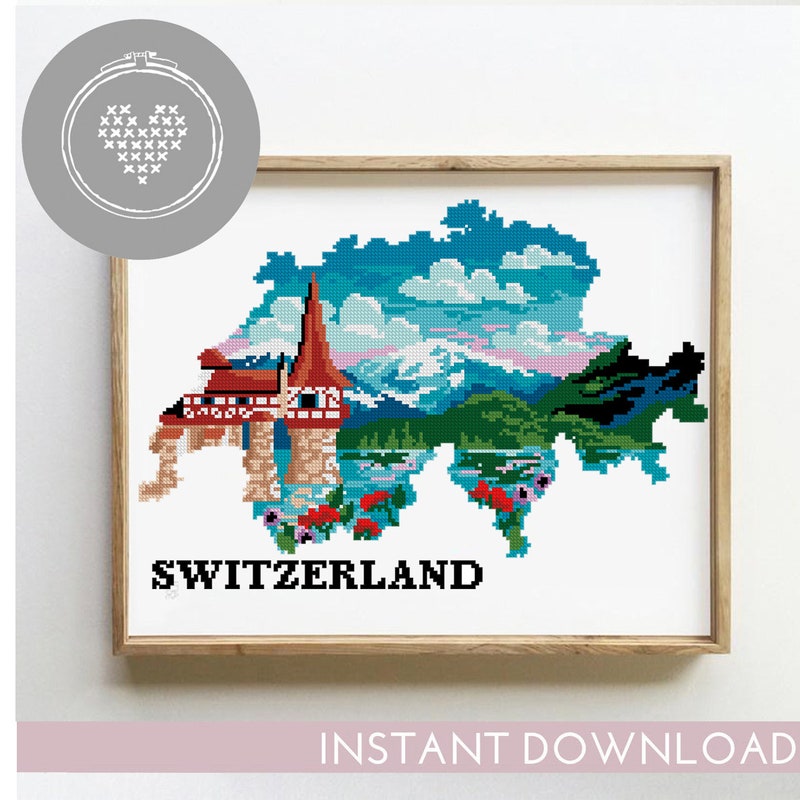 Swiss Cross - Etsy