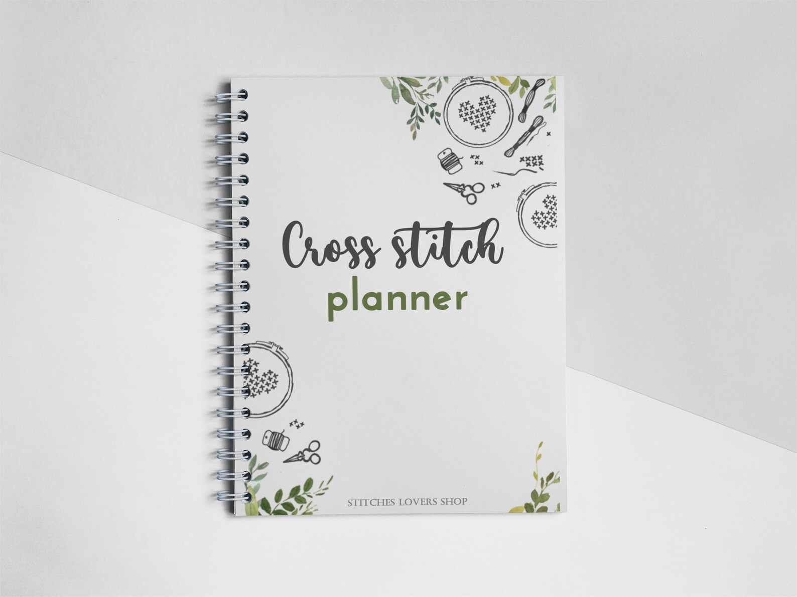 PRINTABLE Cross stitch planner PDF instant download cross | Etsy