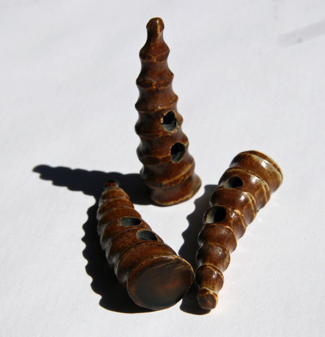 FREE First Class Shipping Real Bone Toggle Button With - Etsy