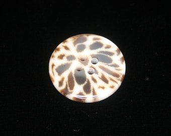Faux Shell Button - Etsy