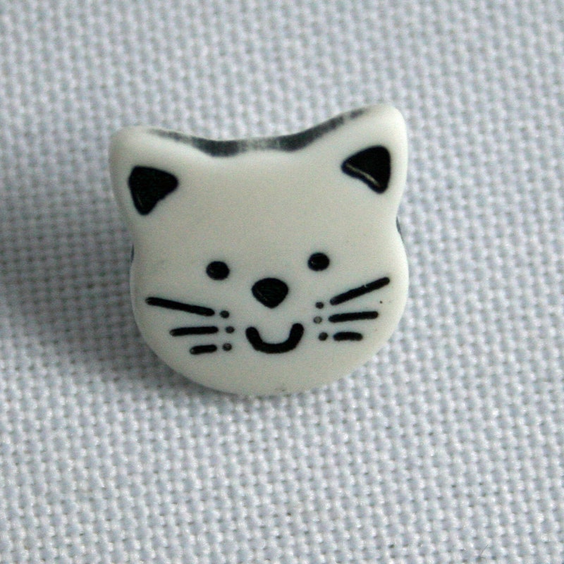 Cat Buttons - Etsy