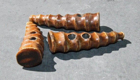 FREE First Class Shipping Real Bone Toggle Button With | Etsy