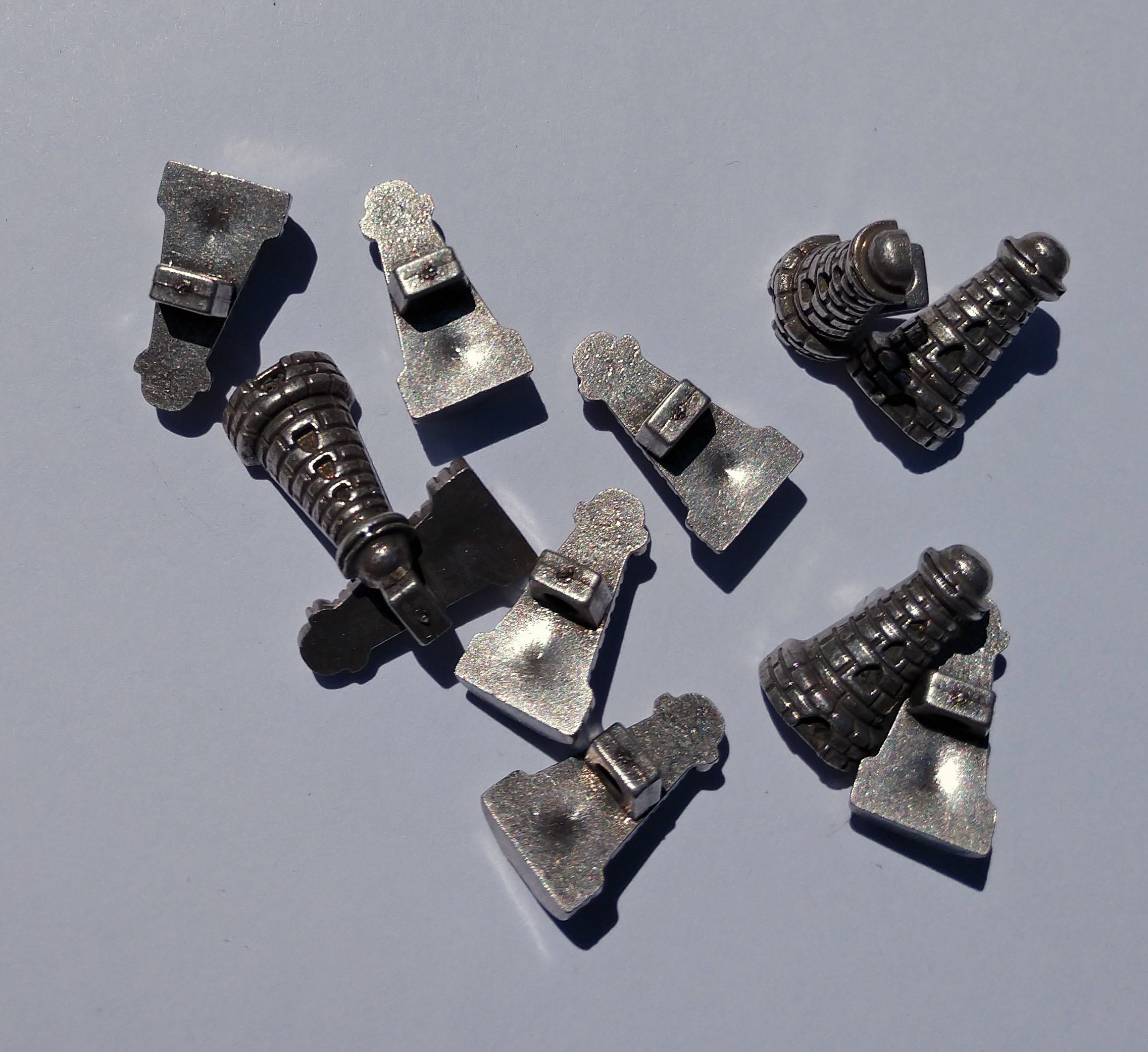 Free First Class Shipping, Lighthouse or Castle Button, Metalized ...