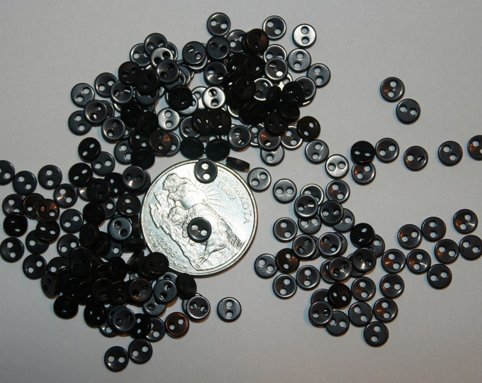 Free First Class Shipping, 25 Pieces, Tiny Little Buttons, Small 2 Hole ...
