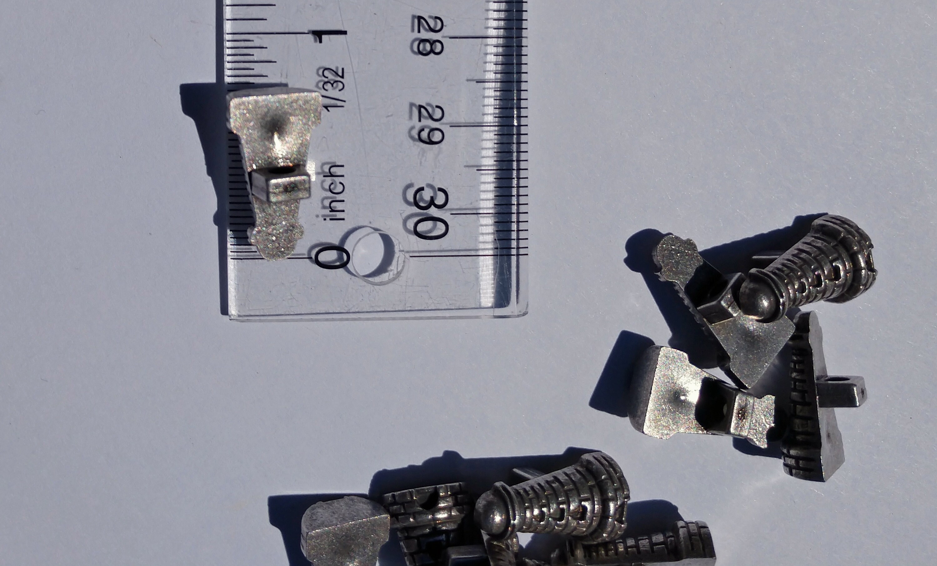 Free First Class Shipping, Lighthouse or Castle Button, Metalized ...