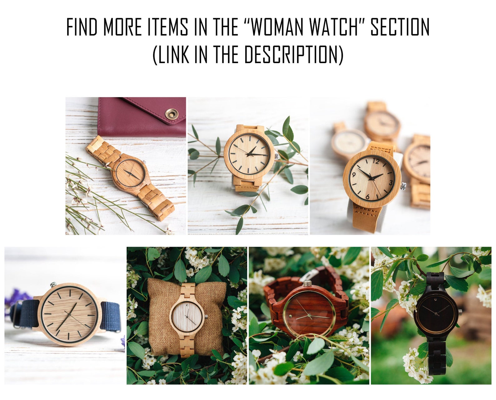Eco Friendly Watchwomens Wood Watch Customized Womens Watch | Etsy