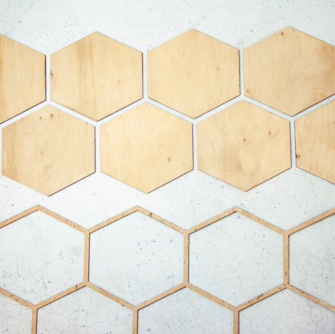 Hexagon Wall Tiles,honeycomb Wood Panels,hexagon Wood Wall Panels ...