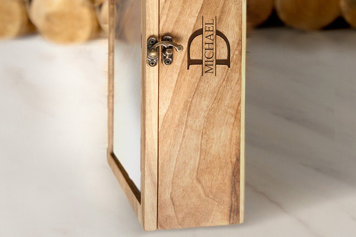 Shadow Box Display Case With Glasswalnut Shadow Boxwooden - Etsy