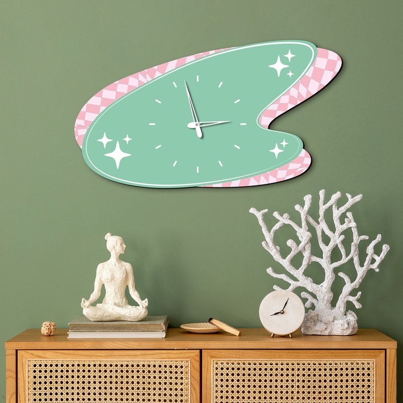 Boomerang Clock - Etsy