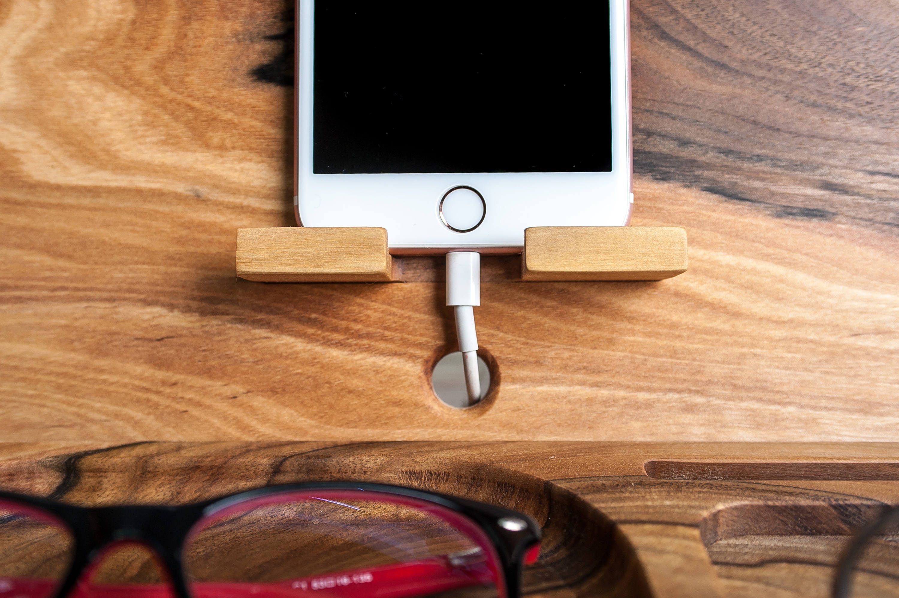 Charging station Father of the groom gift Docking station Dad | Etsy