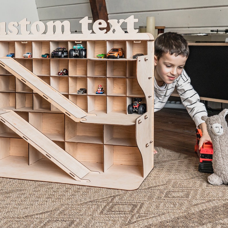 Personalized Toy Car Garage,wooden Toy Car Garage,custom Toy Car ...