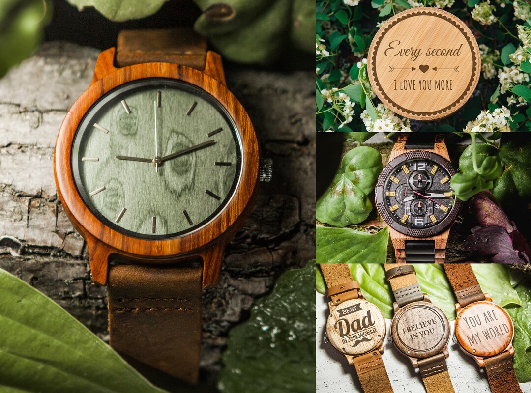 Custom Watches for Men,engraved Mens Watch,wrist Watch Men,men's Watch ...