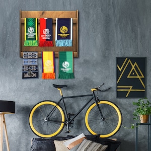 Soccer Scarf Rack,soccer Scarf Display,football Scarf Display,sport ...