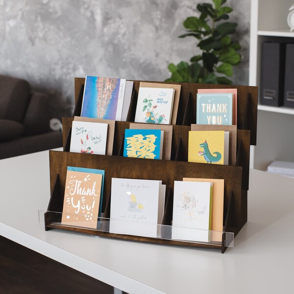 Greeting Card Holder - Etsy