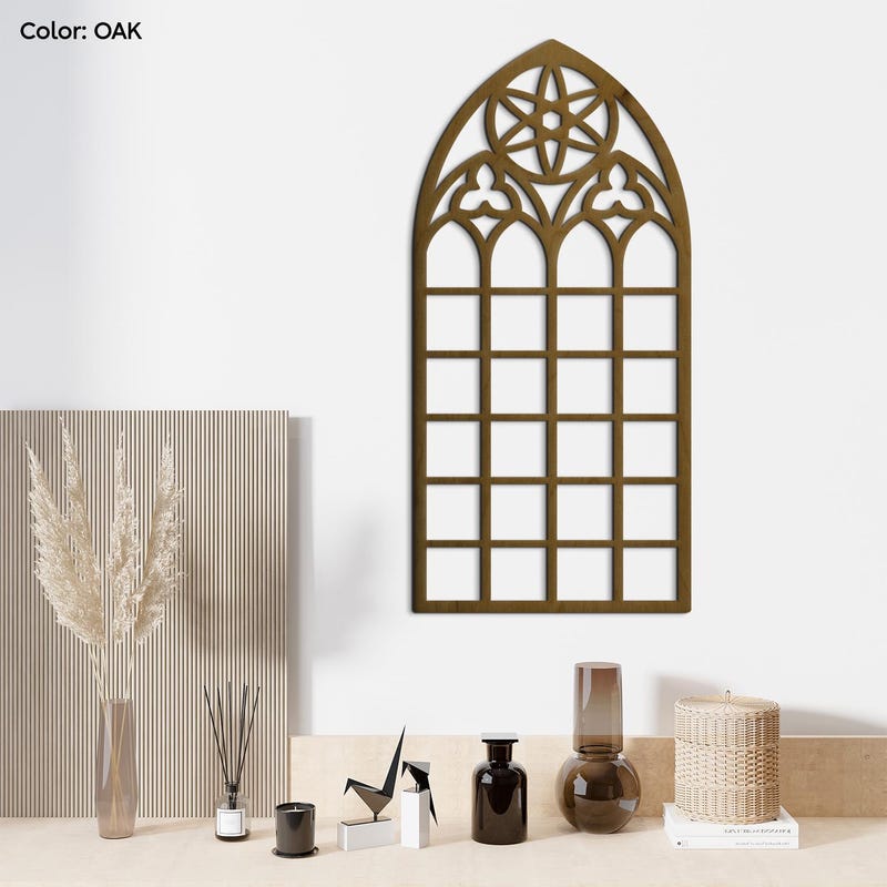Gothic Wood Panel - Etsy