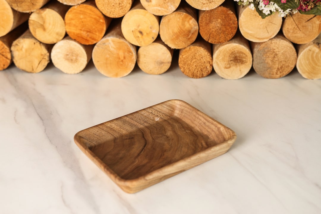 Small Wooden Tray, Wooden Key Tray, Wooden Valet Tray,catch All Tray ...