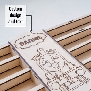 Train Display Case Wall Mounted, Train Display Stand, Train Shelf ...