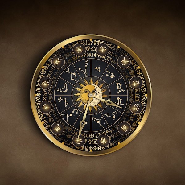 Astrology Clocks - Etsy
